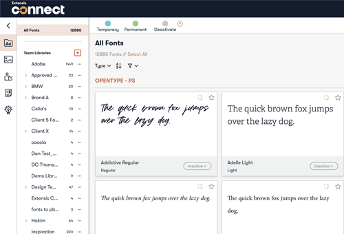 Schriftverwaltung mit Lizenzmanagement auf nächstem Level
